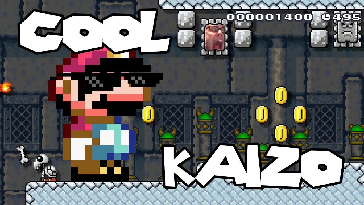 Mario Maker - So Many Dead Marios (Awesome Kaizos) | Cool Levels #4 ...