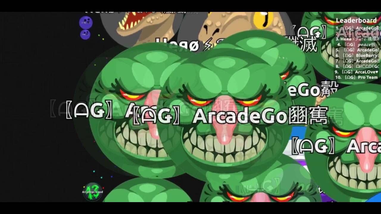 ArcadeGO Dominando Agar.io 130k+Dominating ArcadeGO Agar.io - YouTube