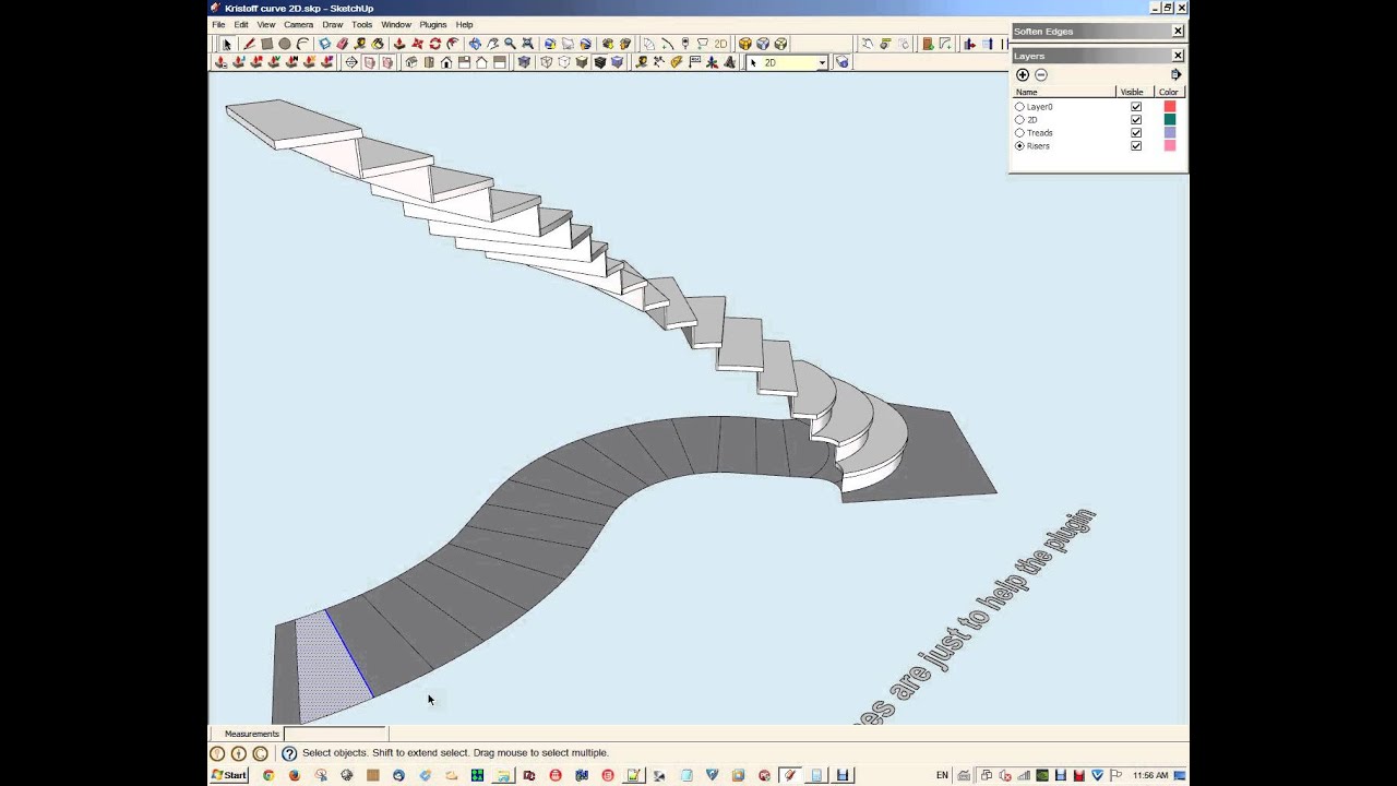 Irregular 2D stair - YouTube