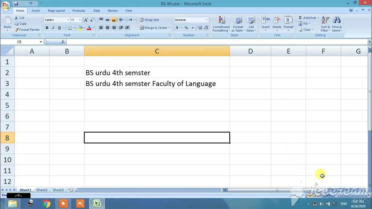 Excel Part 3 - YouTube