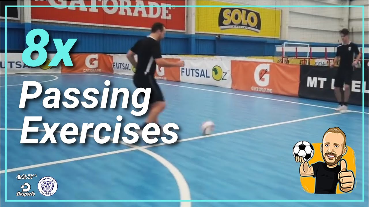 8 LATIHAN FUTSAL PASS | 8x EXERCÍCIOS DE PASSES PARA FUTSAL | 8x FUTSAL ...