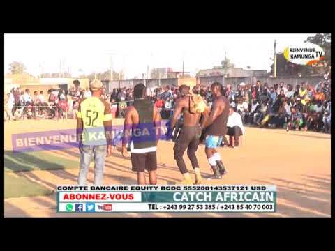 COMBAT DE CATCH CONGOLAIS AVEC ANTILOPE KABAMBA VS OURS KAZADI - YouTube