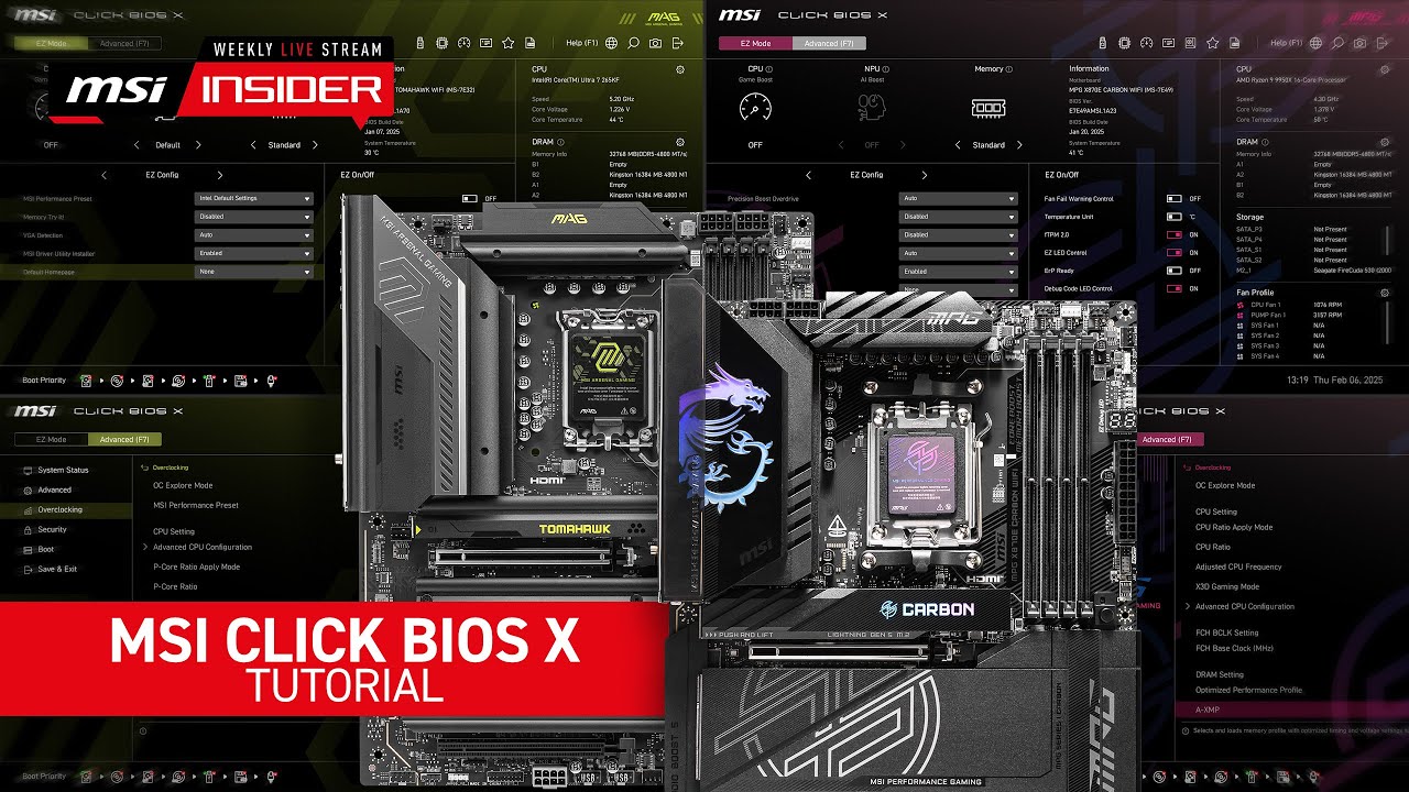 MSI Click BIOS X Tutorial - YouTube