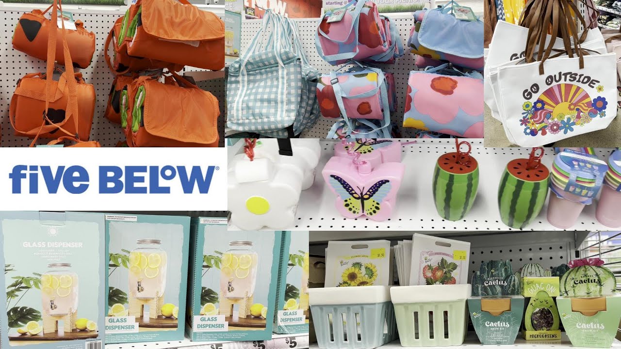 FIVE BELOW SUMMER DEALS | SHOP WITH ME | FIVE BELOW SHOPPING| $1-$5 ...