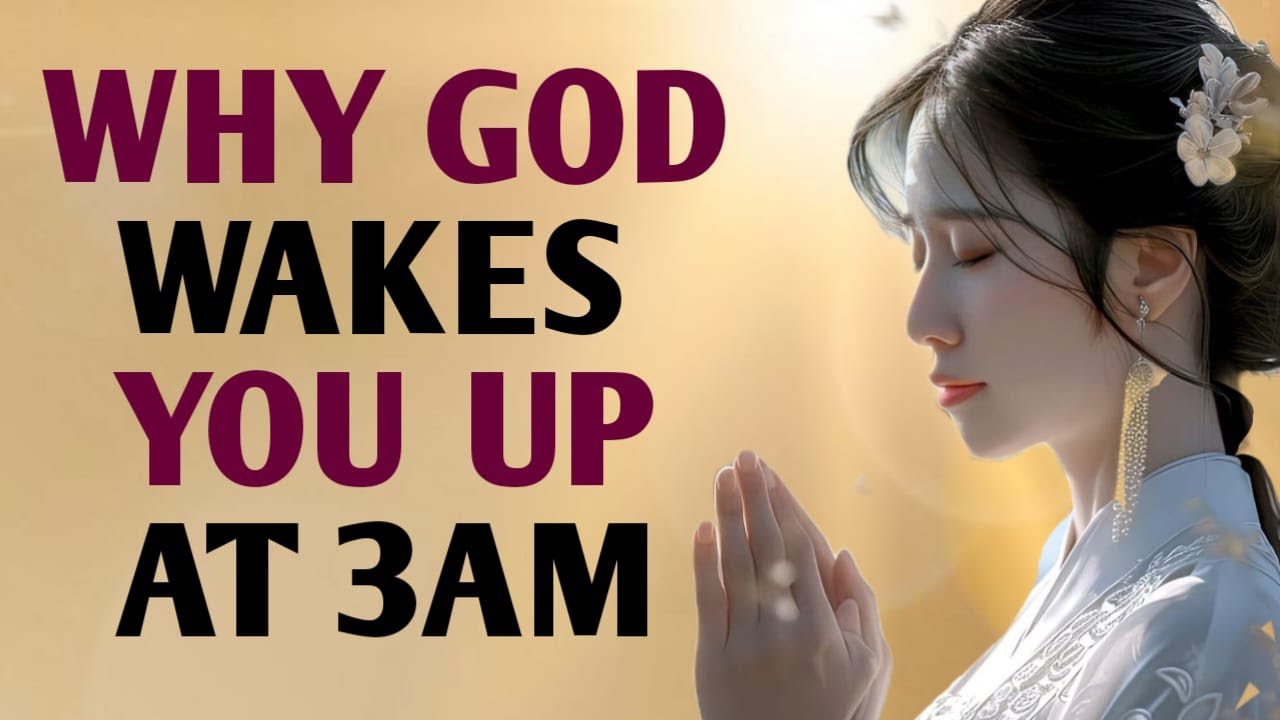 "WHY GOD WAKES YOU UP AT 3AM"( Discover the Divine Purpose Behind Late ...