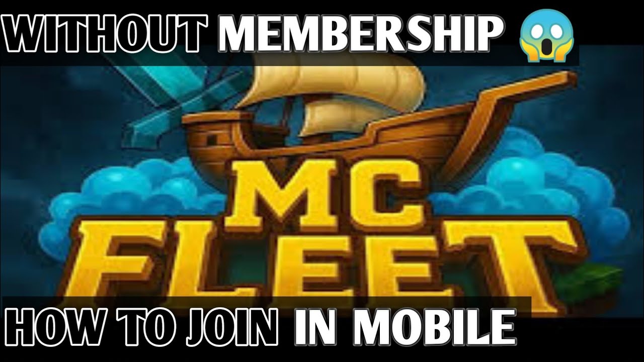 How to join MC fleet server in Minecraft ! In mobile ! how without ...