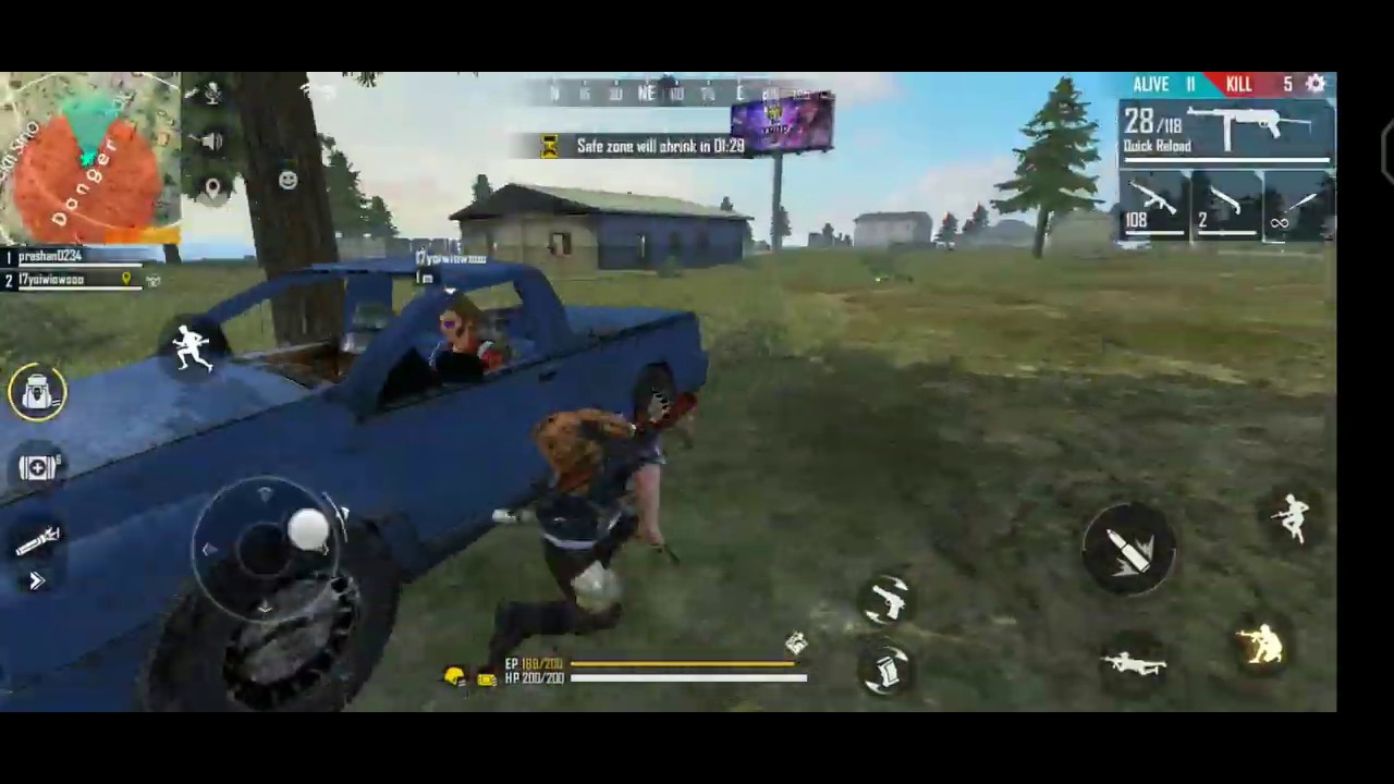 Free Fire Duo Gameplay By NooB - YouTube