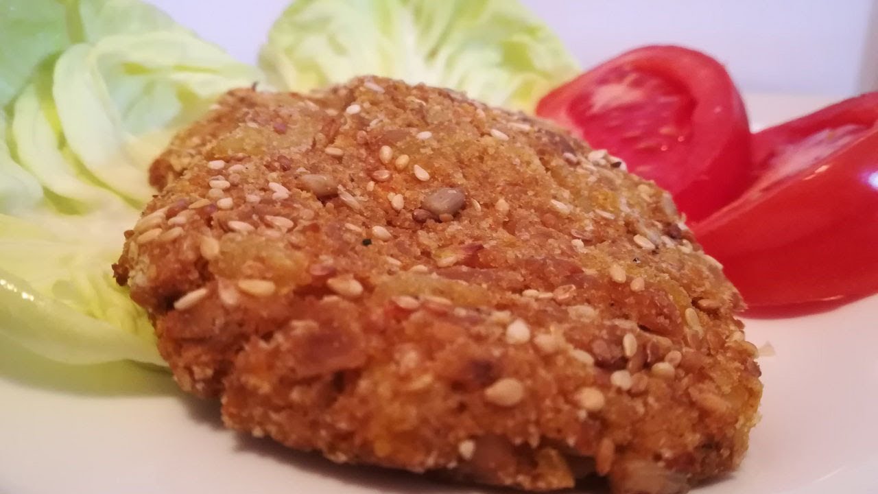 Zdrav ručak - posne pljeskavice - YouTube