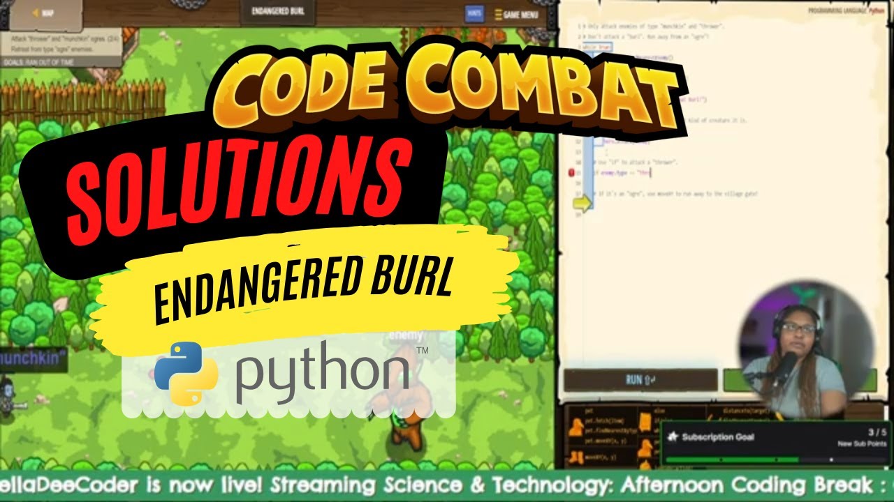 CodeCombat Python | Endangered Burl - YouTube