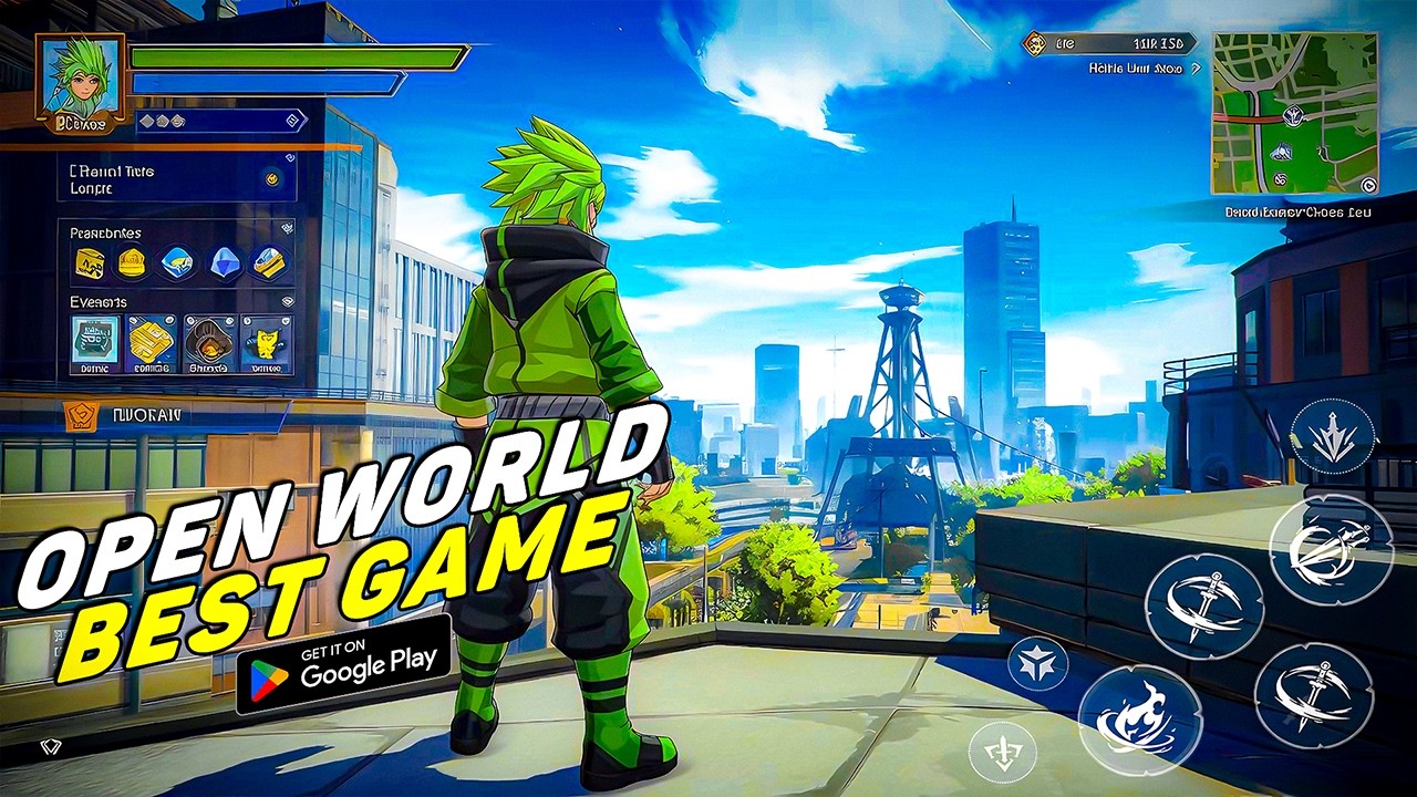 Best Open World Action Anime Game For Android | MHA: The Strongest Hero ...