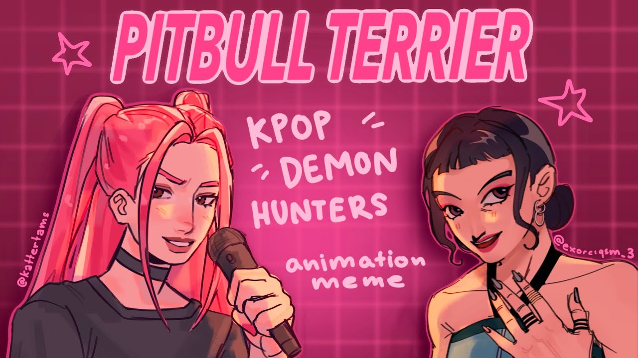 PITBULL TERRIER || KPop Demon Hunters collab w/ @exorciqsm_3 - YouTube