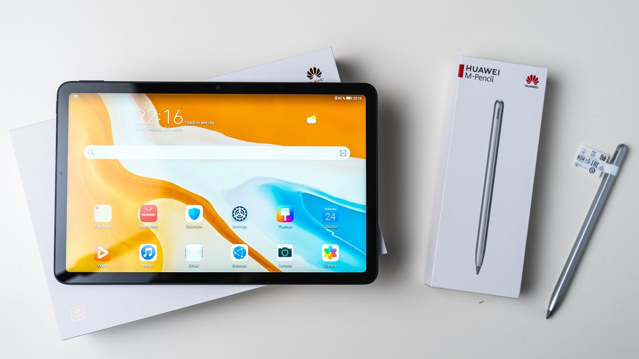 Huawei MatePad 10.4 Unboxing & Erster Eindruck - YouTube