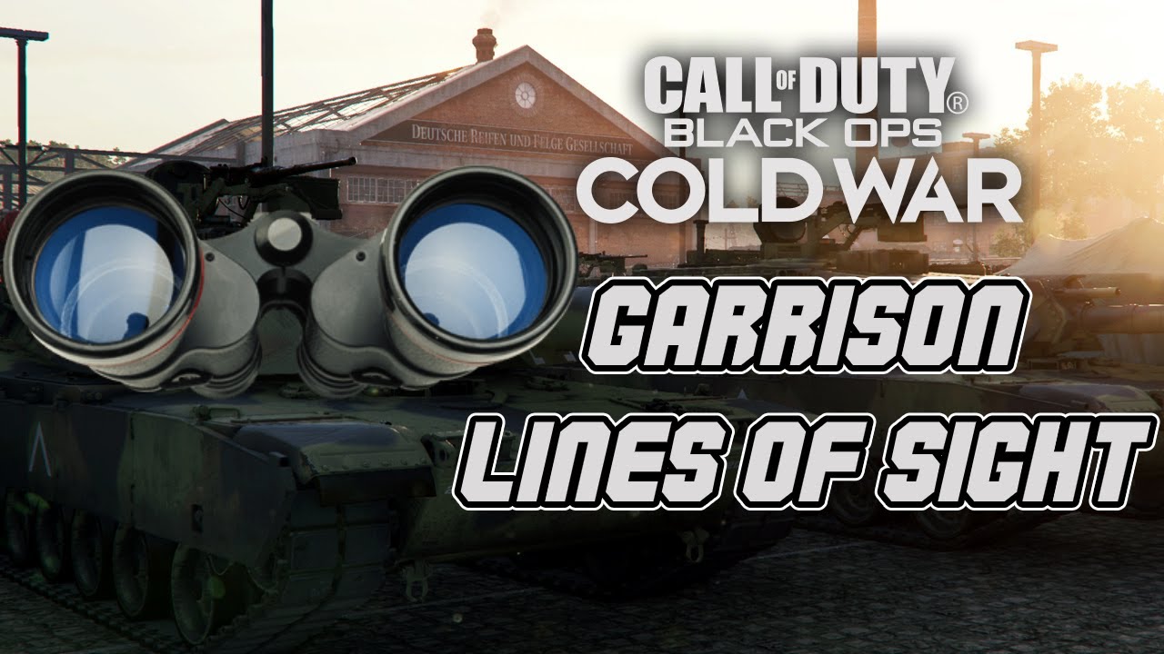 GARRISON LINES OF SIGHT Call of Duty Cold War Multiplayer! - YouTube
