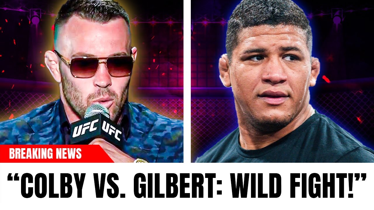 Colby Covington GOES WILD At Gilbert Burns For LEAKED Footage! - YouTube
