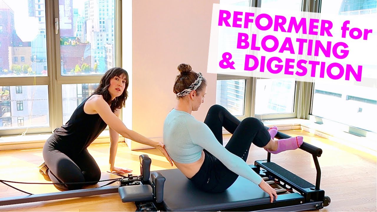 Pilates Reformer Workout | Bloating & Digestion | 15 MIN | ABS - YouTube
