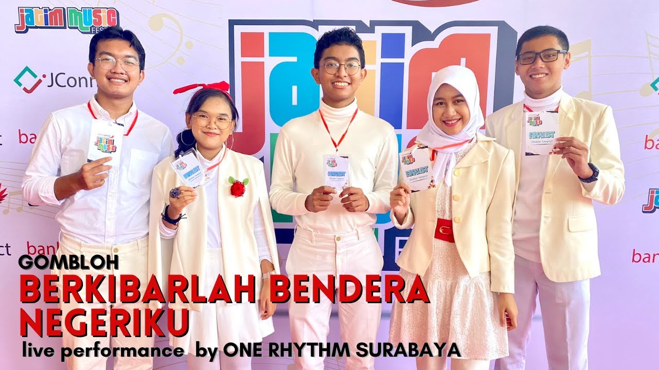 ONE RHYTHM SURABAYA - BERKIBARLAH BENDERA NEGERIKU (Live Performance ...
