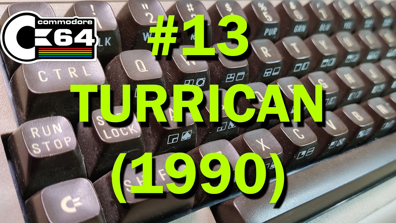 #13 Turrican (1990) - Commodore 64 - 40 Years 40 Games - YouTube