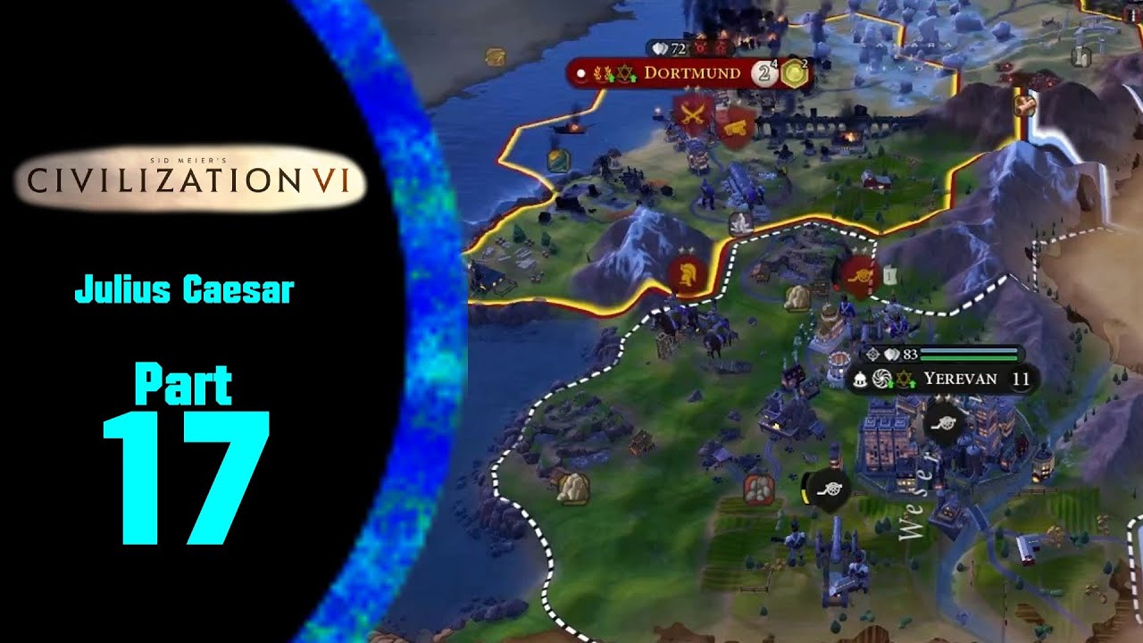 Yerevan Is Next! | Civilization VI (Julius Caesar) Part 17 - YouTube
