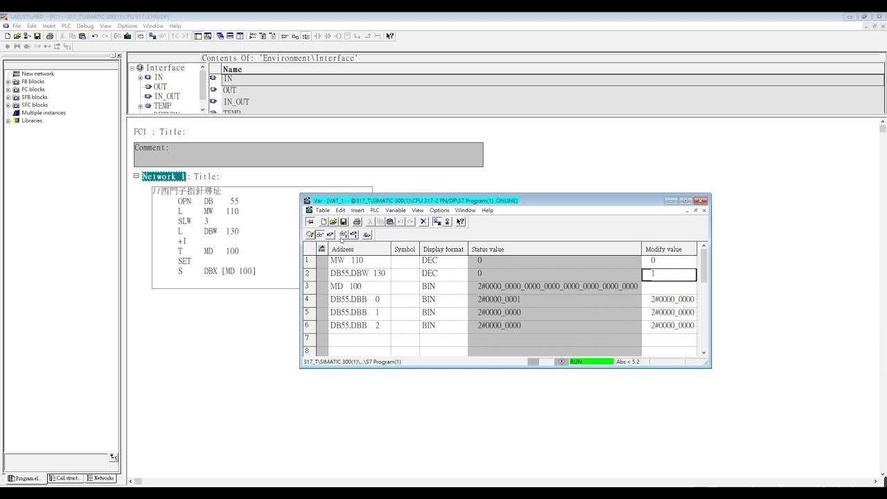 西門子S7指針尋址方式(Siemens S7 pointer addressing mode) - YouTube