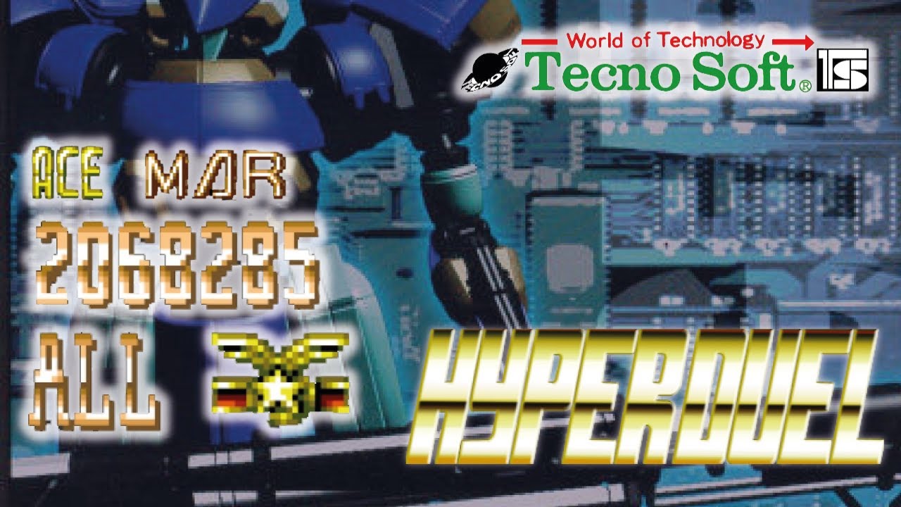 Hyper Duel (Arcade) | 1CC (H.Mustang), 2,068,285 pts - YouTube