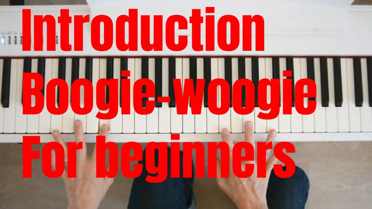 Boogie Woogie Piano Method For Beginners (EN Sub version) - YouTube