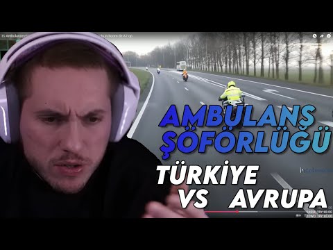 RRaenee - AVRUPADAKİ VE TÜRKİYEDEKİ AMBULANS VAKALARINI İzliyor
