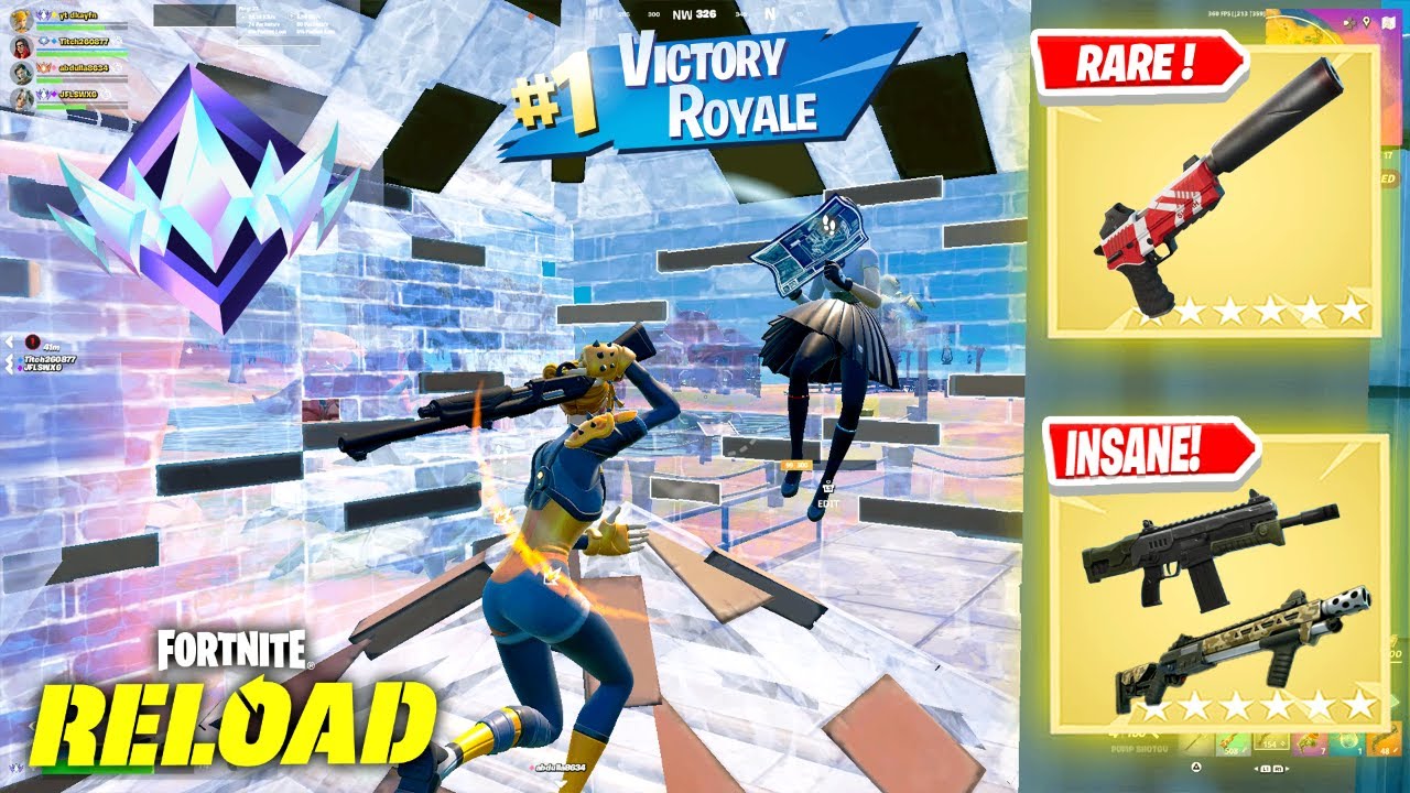NEW AMBER MOXIE SKIN! Fortnite Unreal Ranked Reload Gameplay + Best ...