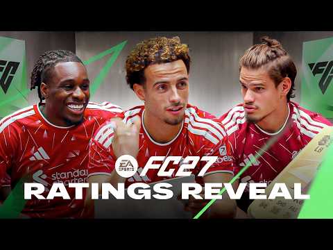 FC27 Rating Reveal with Frimpong, Jones & Kerkez!