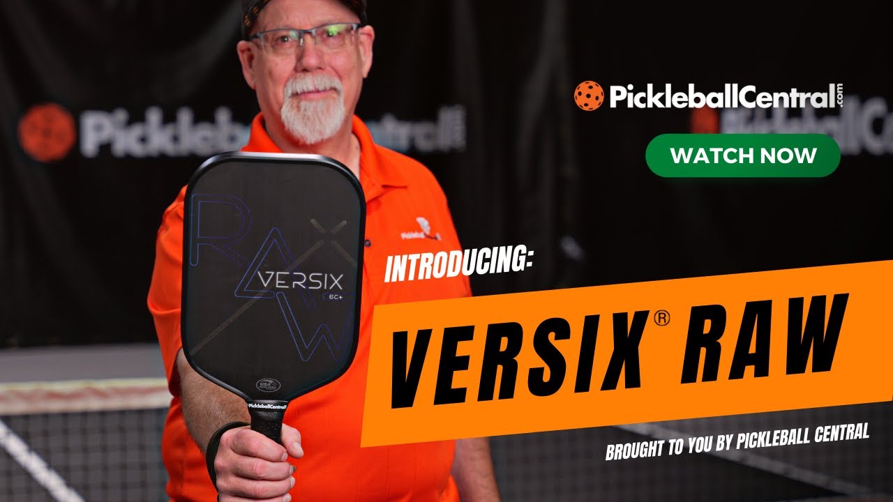 Introducing VERSIX® RAW Pickleball Paddle - YouTube