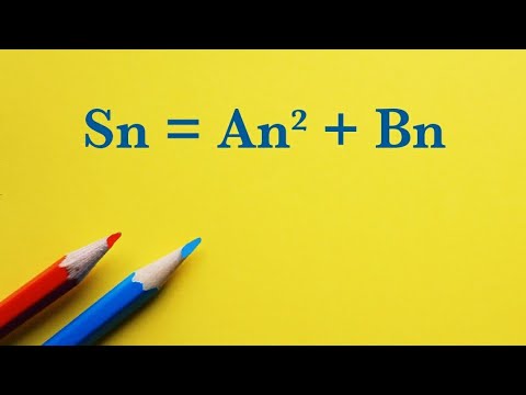 Find AP when sum of n terms is given || Sn=An2+Bn || - YouTube