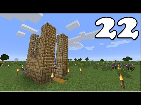 🌽🍏🍞 Superflat Overworld ตอนที่ 22 ฟาร์มไก่ดิบเเบบตามมีตามเกิด - มายคราฟโลกเเห่งอาหาร