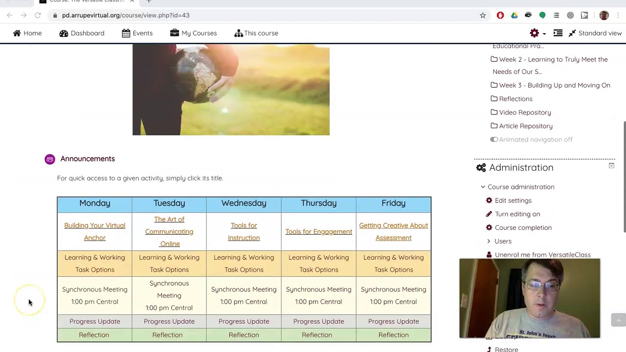 The Versatile Classroom Welcome Video - YouTube