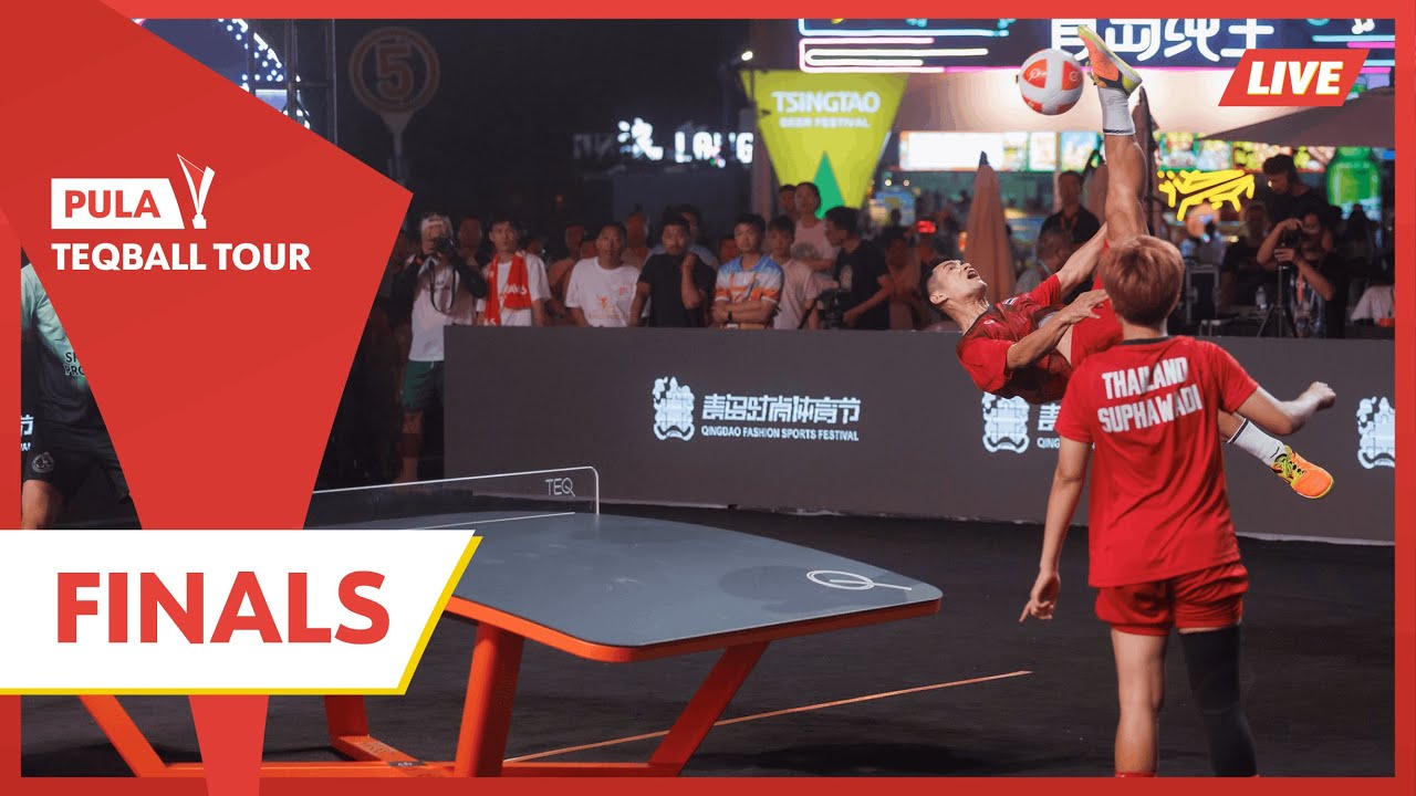 LIVE - Teqball Tour - Pula | FINALS - YouTube