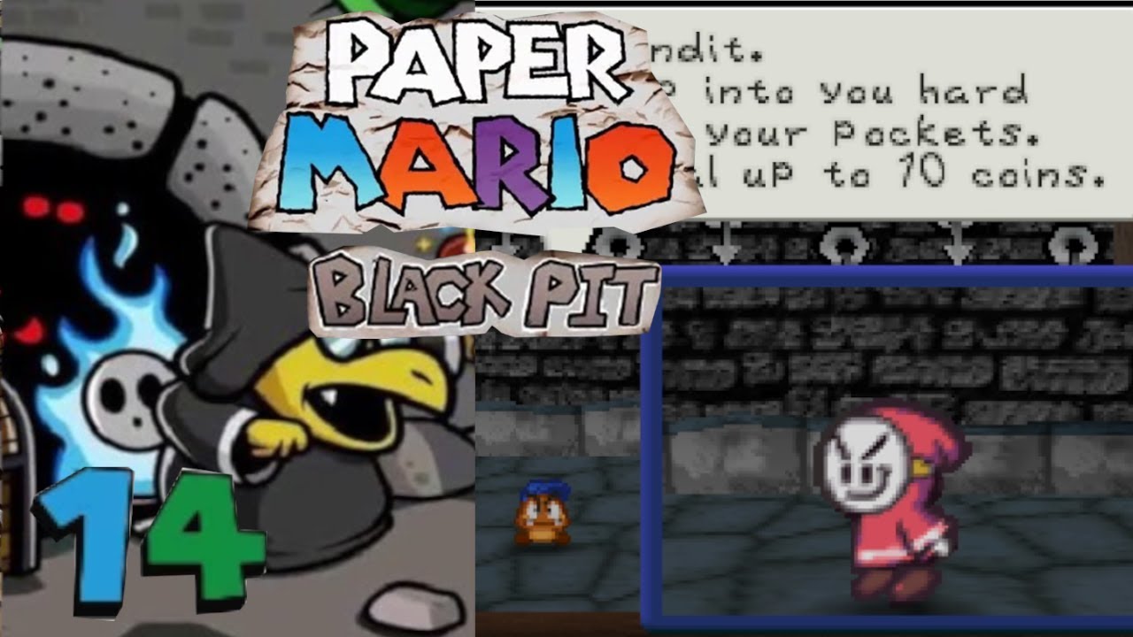 Paper Mario: Black Pit [BLIND] Part 14 | Master Scanner - YouTube