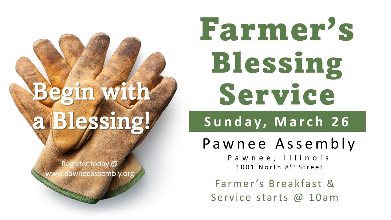 Farmer's Blessing Service - March 26th, 2023 - YouTube