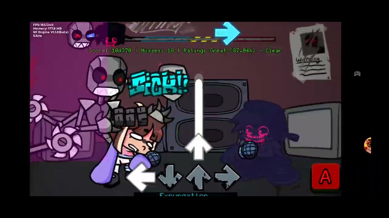 FNF NF Engine QT Corruption Edition Android Version (Expurgation ...