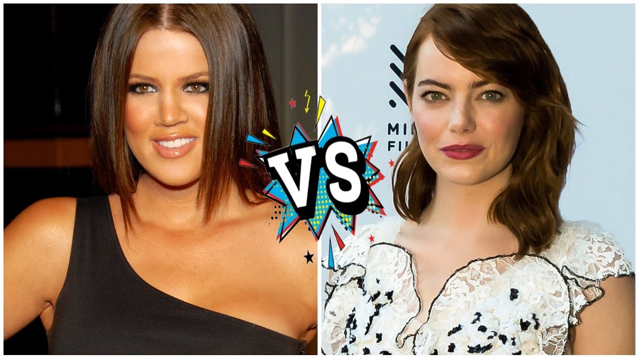 Khloee Kardashian Vs Emma Stone Real Age Lifestyle Biography - YouTube
