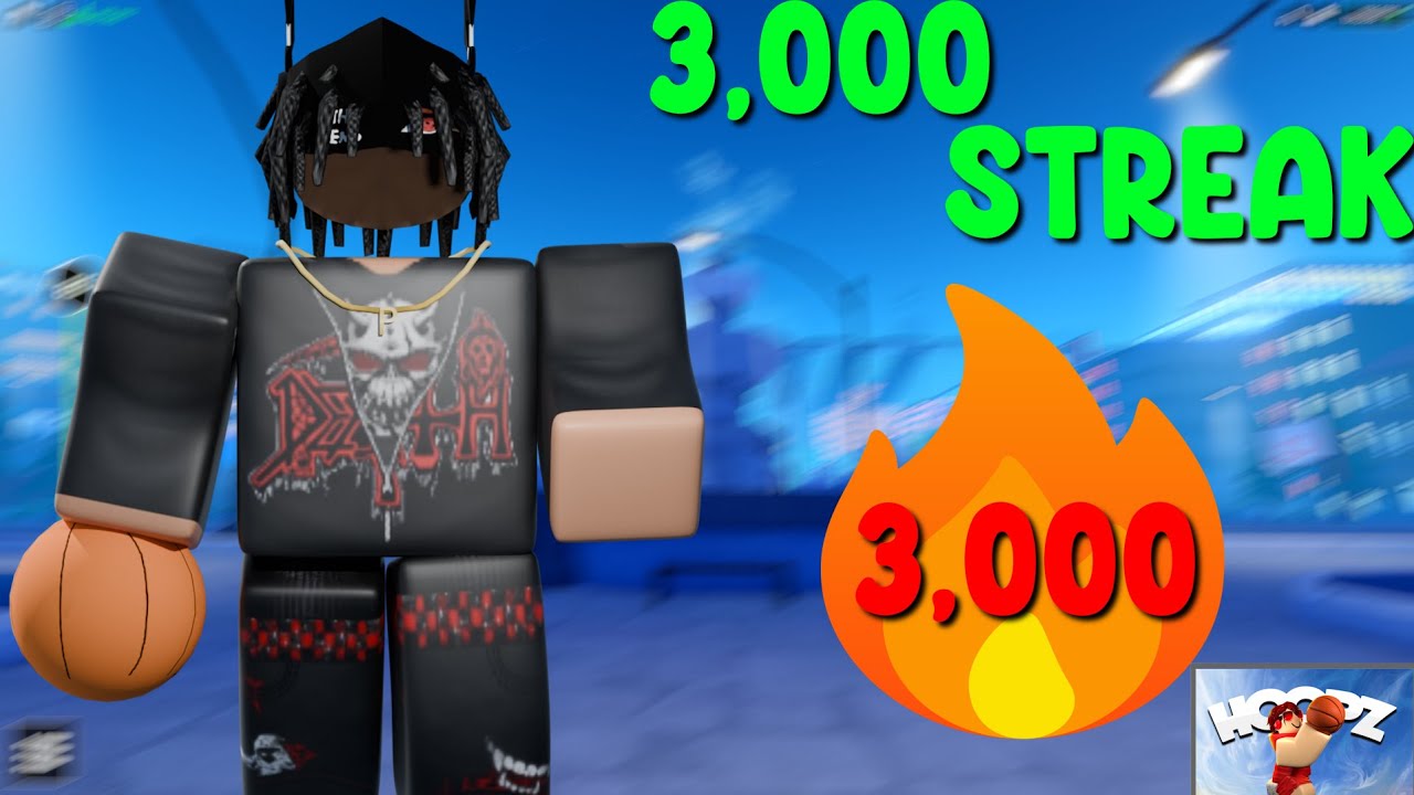 Hitting 3,000 Streak On Hoopz!?! | ROBLOX BASKETBALL| (After Update ...