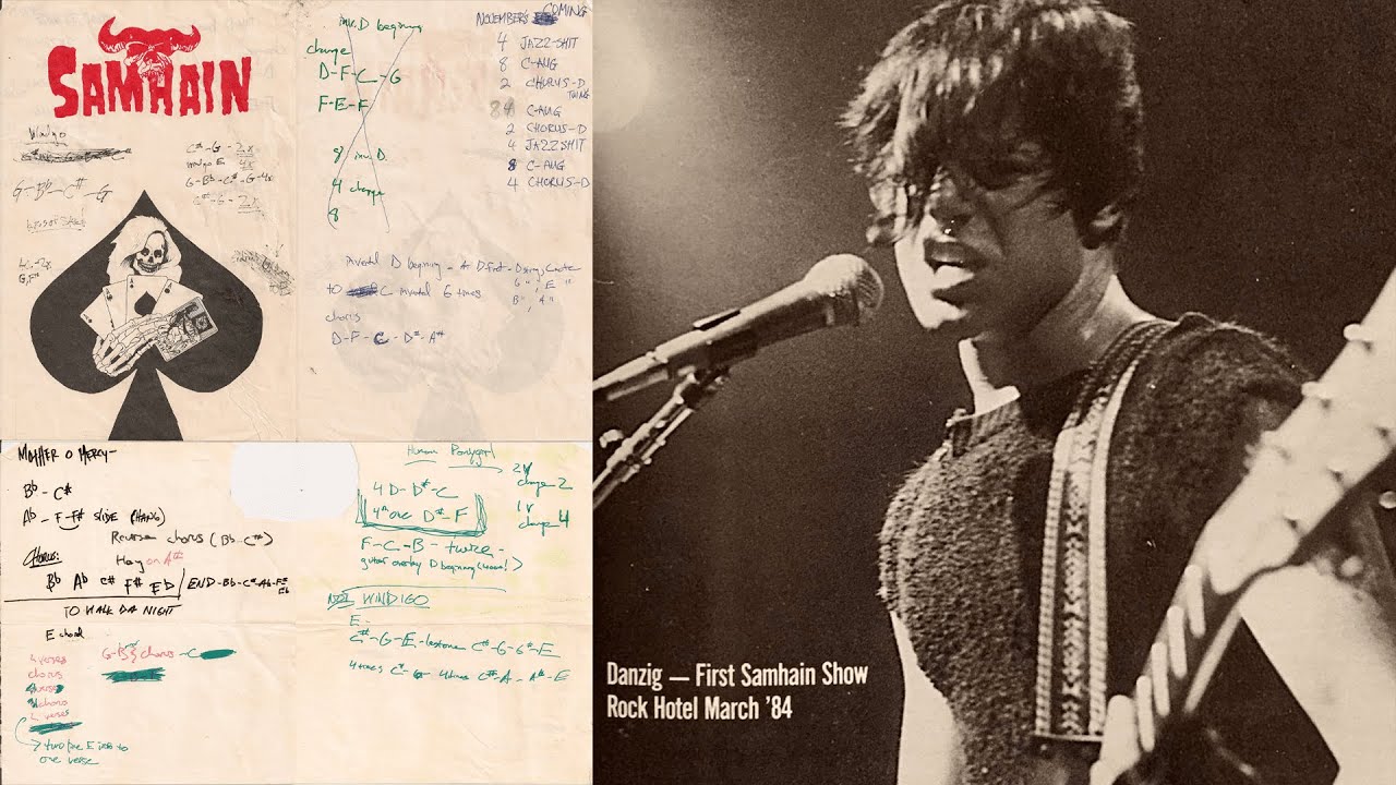 How Glenn Danzig brought songs into Samhain - YouTube