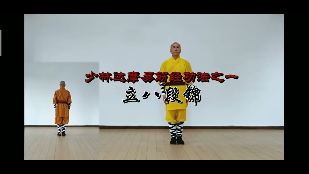 少林功夫.八段锦 （Shaolin kung fu .Eight Section Brocade ） - YouTube