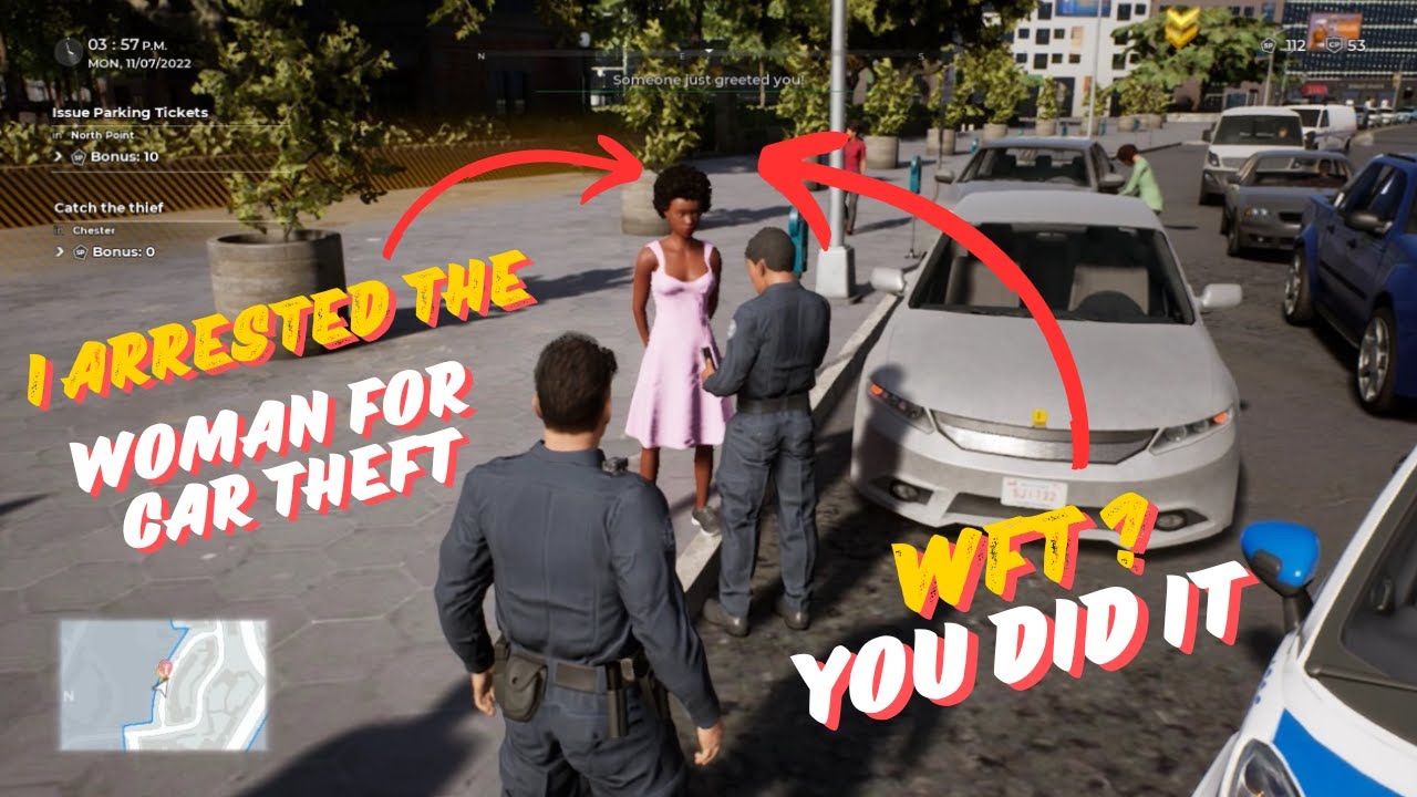Police Simulator Gameplay #1 | Arrested Women for Car Theft # ...