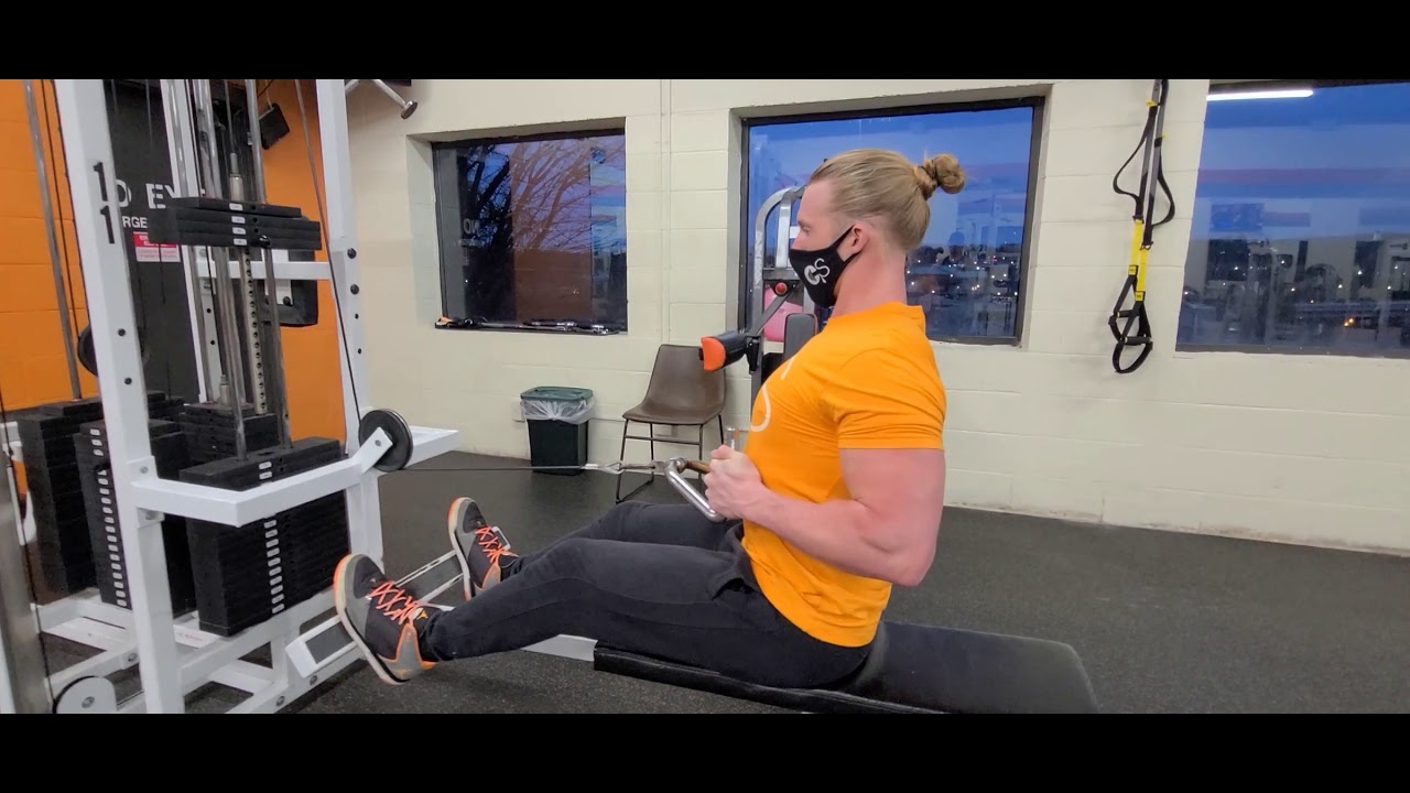 Seated Cable Close Grip Row - YouTube