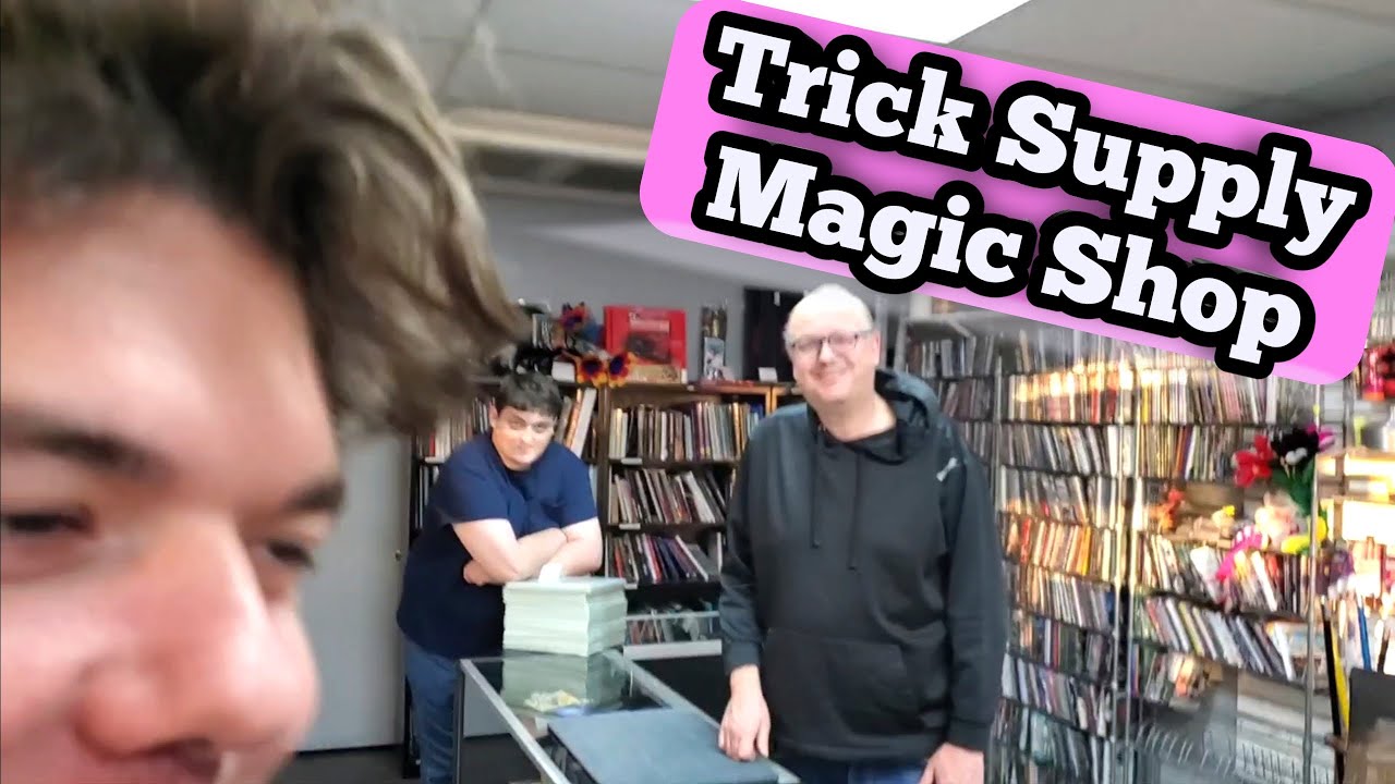 Visiting Austin & Trick Supply Magic Shop Las Vegas - YouTube
