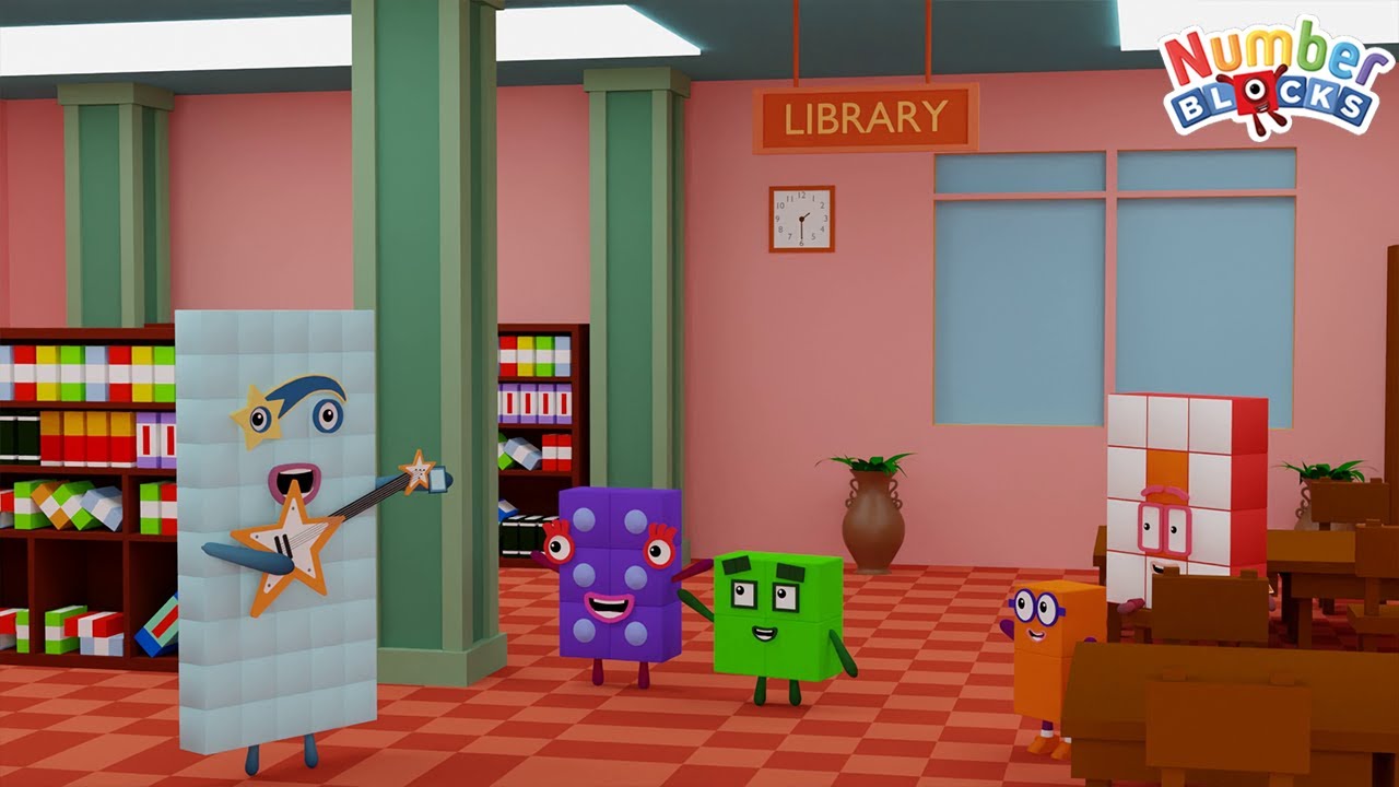 Top singer Numberblocks 50 came to entertain the children in the ...