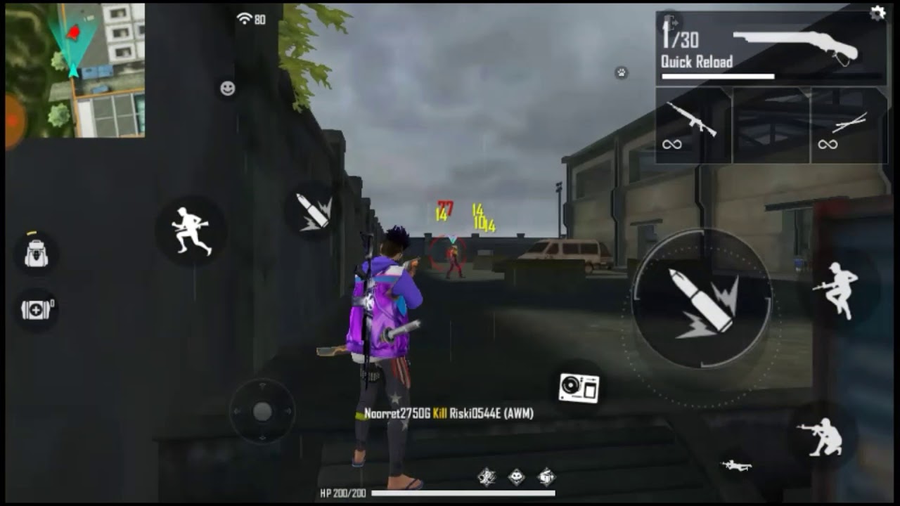 Mainan pala di training ground | Free Fire Batlleground - YouTube