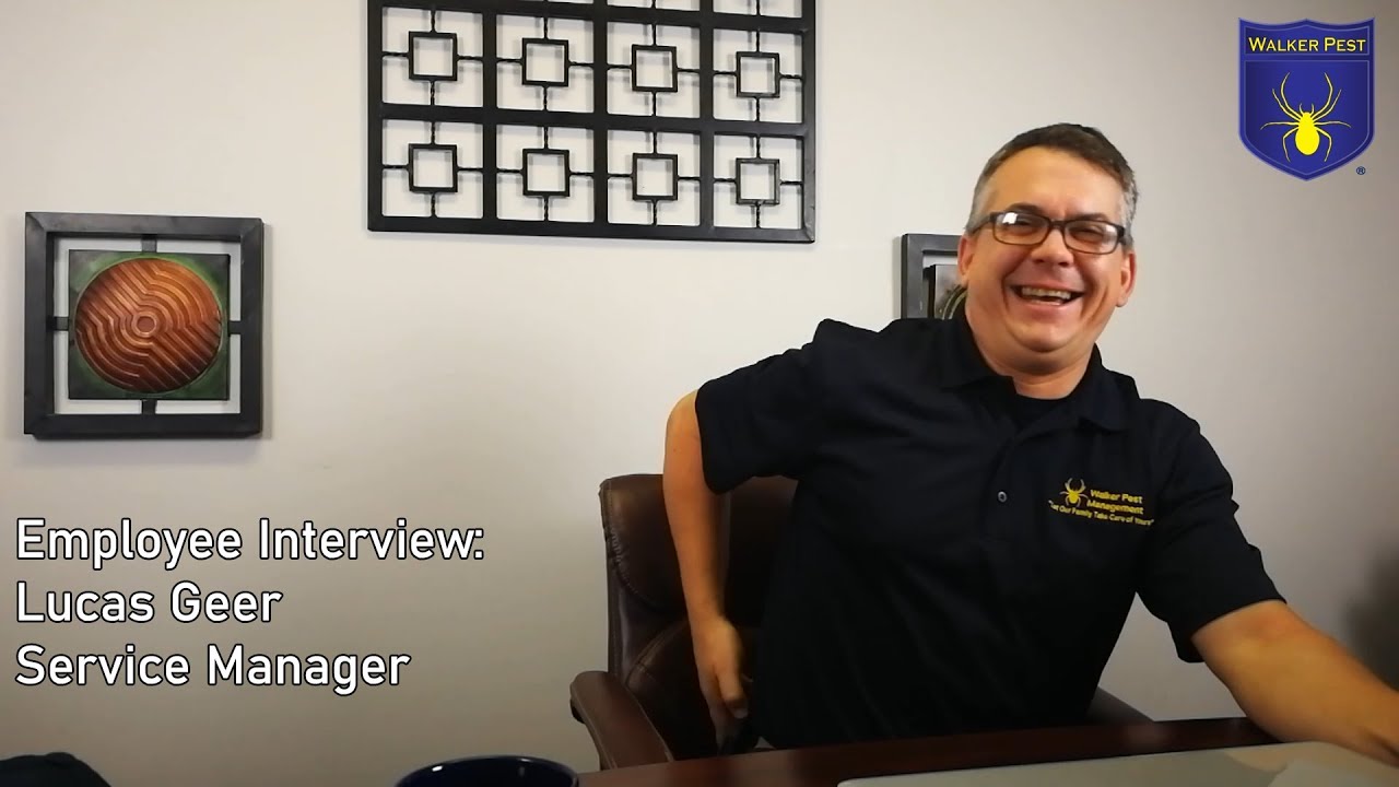 Employee Interview with Service Manager Lucas Geer - Walker Pest ...