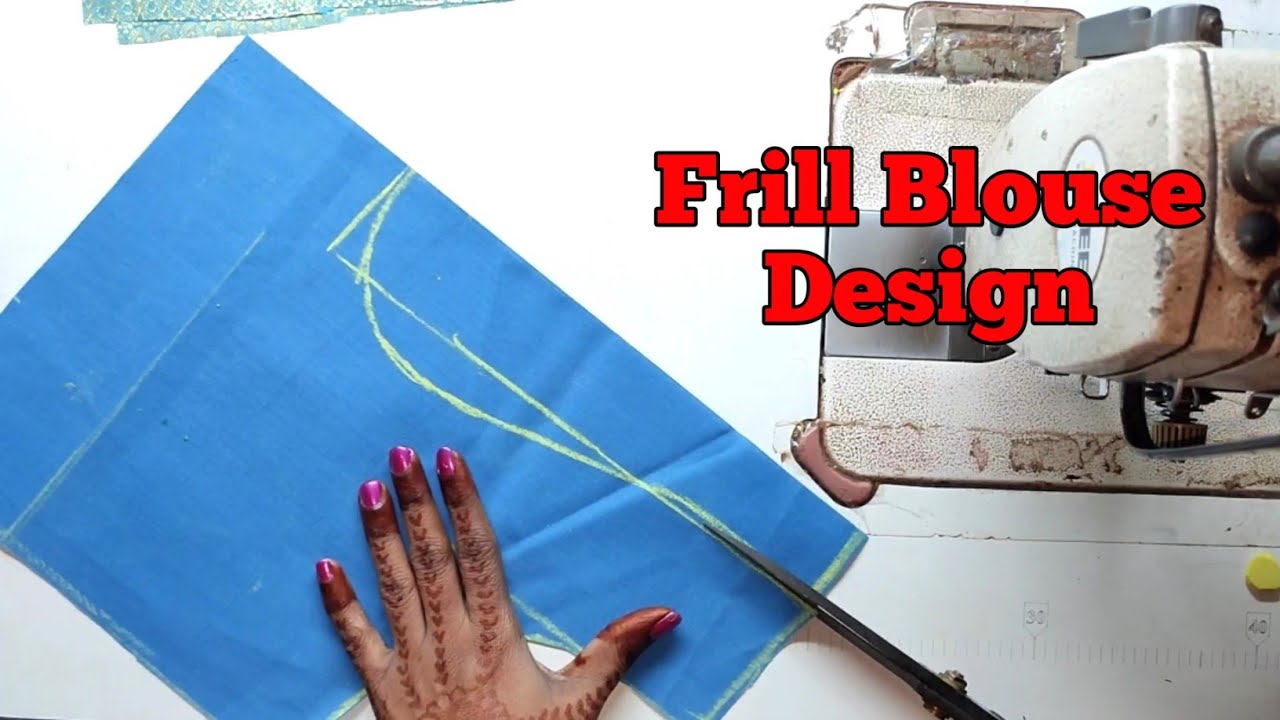New look blouse design / New design blouse work simple / Blouse back ...