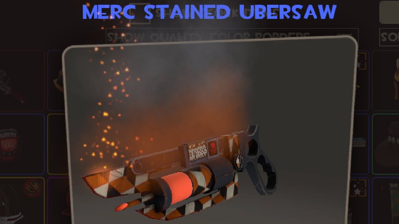 TF2 Showcase: ★ Strange Unusual Ubersaw - YouTube