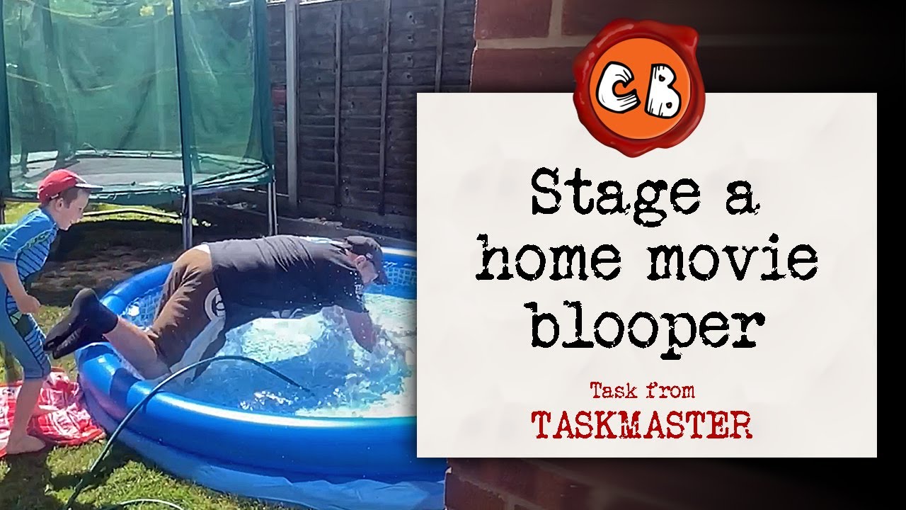 Stage a Home Movie Blooper! | Taskmaster Hometasking 2 & Team Task S01 E06 - YouTube