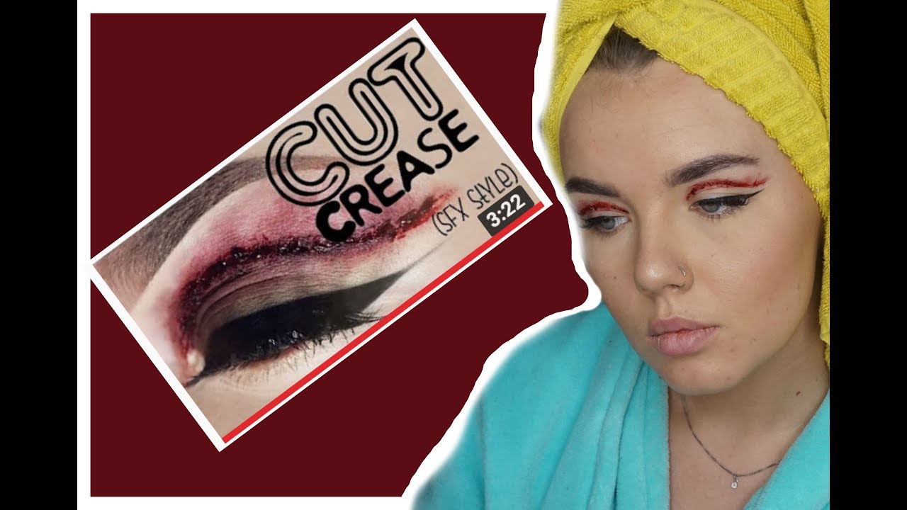 Trying to Follow Glam & Gore Makeup Tutorial!! - YouTube